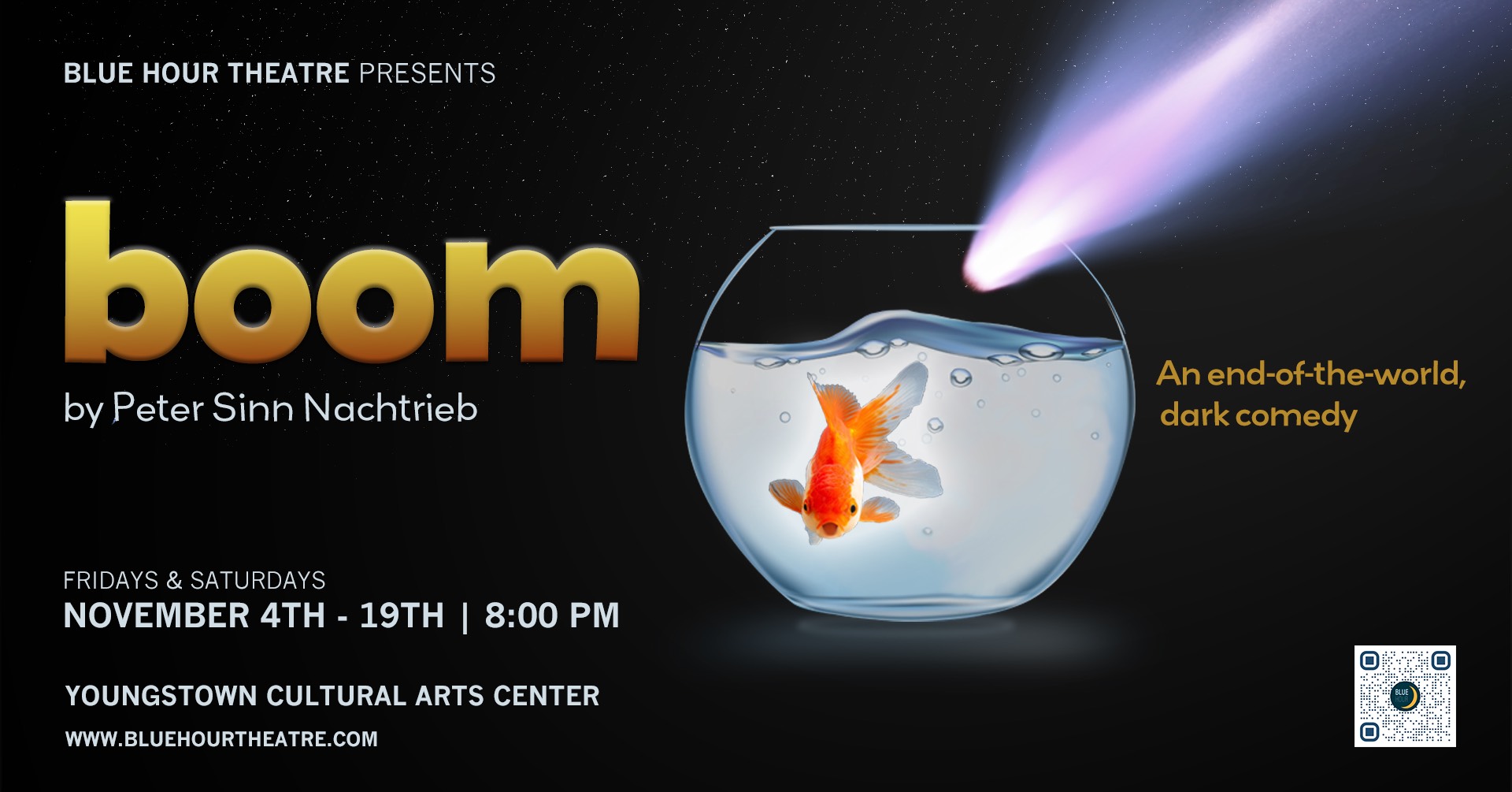 New theater company Blue Hour presents BOOM starting Nov. 4 | Westside ...